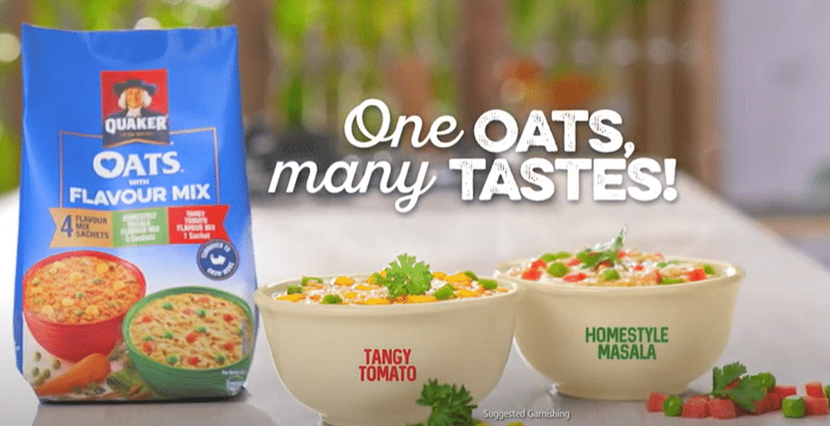 Quaker launches ‘Made For India Quaker Oats with flavour mix