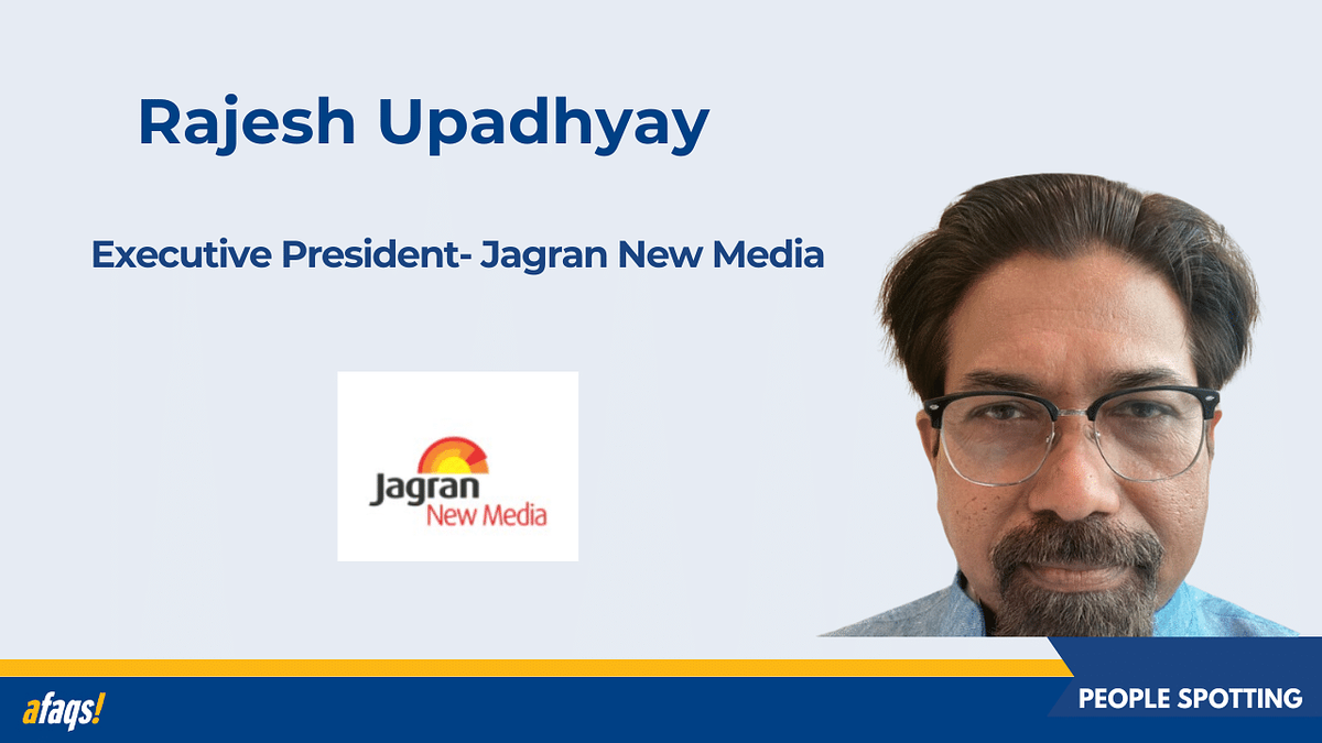 Jagran New Media elevates Rajesh Upadhyay to executive president