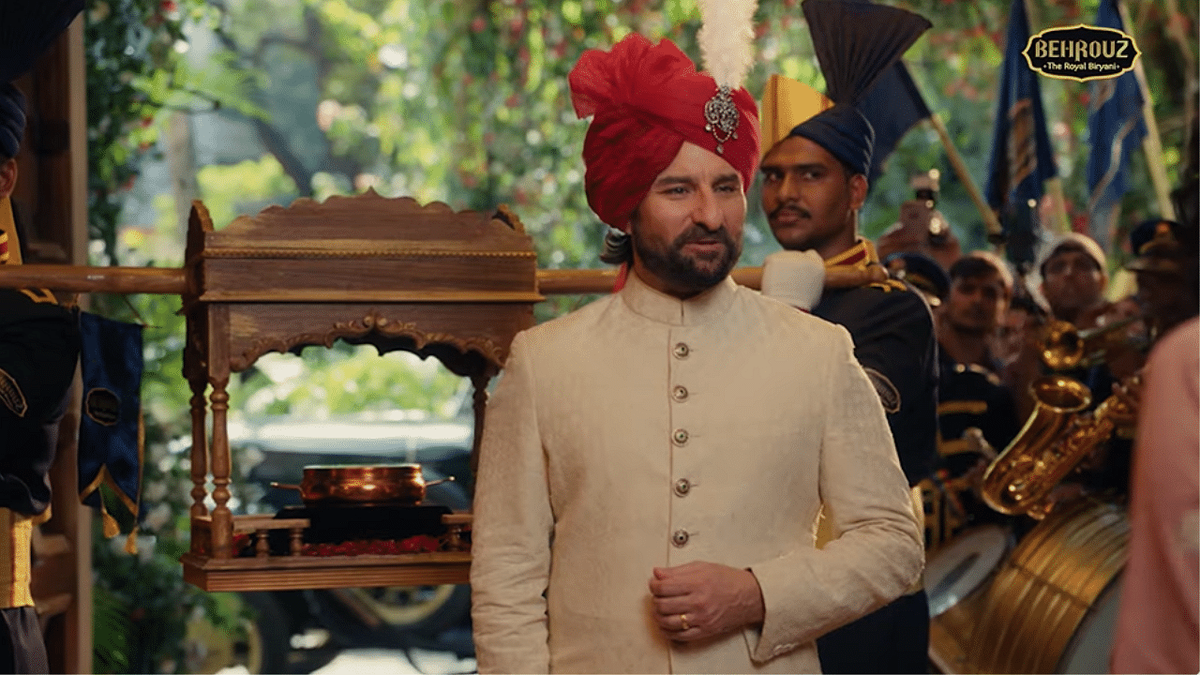 Saif Ali Khan rolls out the red carpet for Behrouz Biryani's 'Nawabi ...