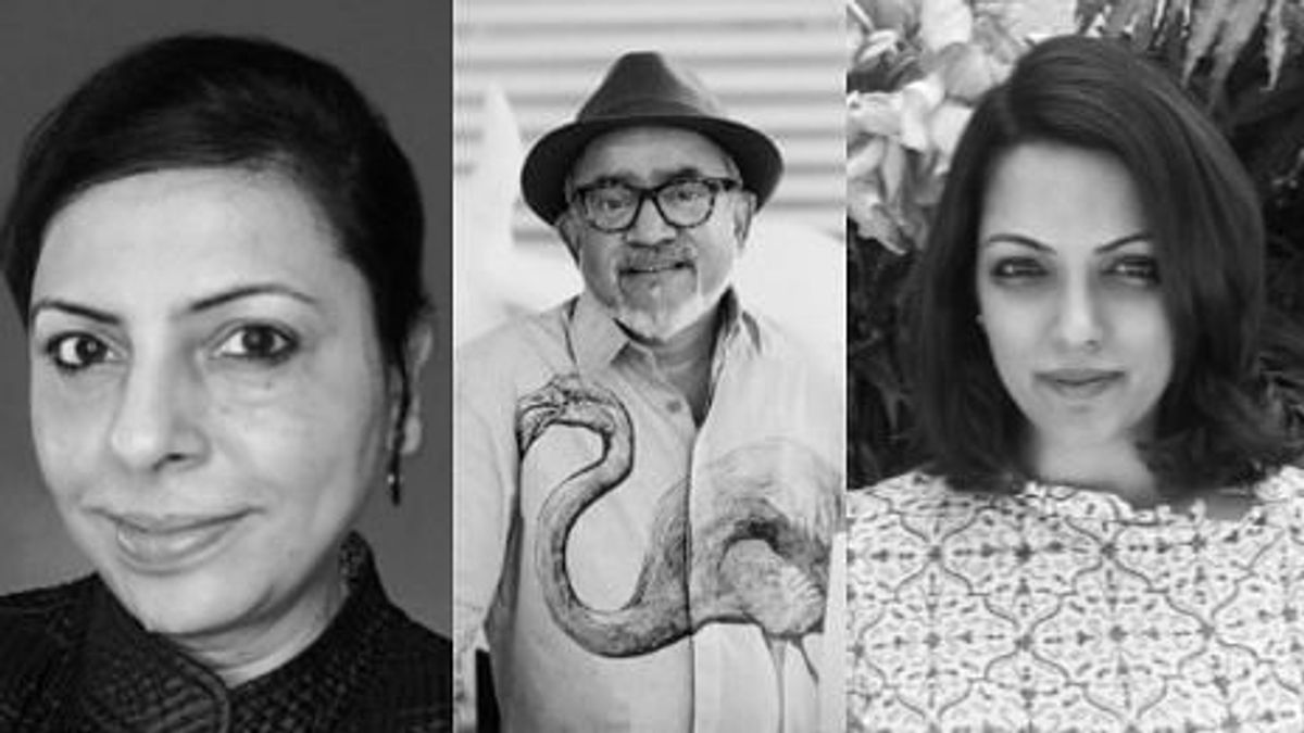 Indian creatives Ashwini Deshpande, Bhupal Ramnathkar, and Geet Rathi ...