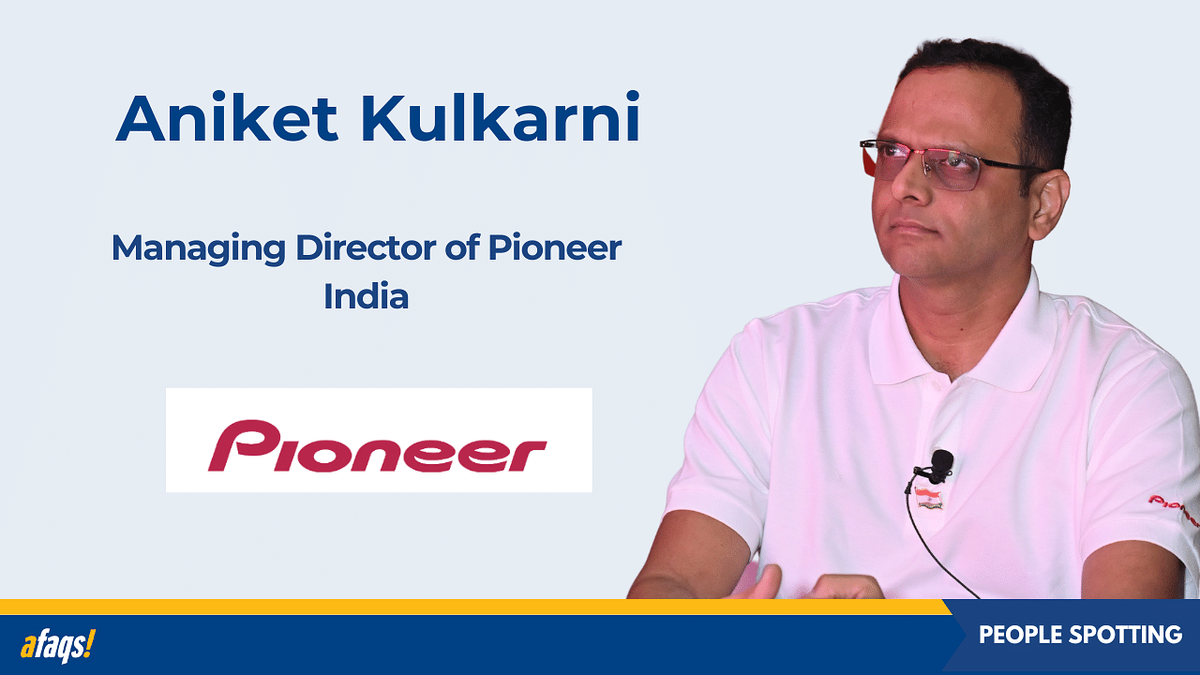 Pioneer appoints Aniket Kulkarni as managing director of Pioneer India