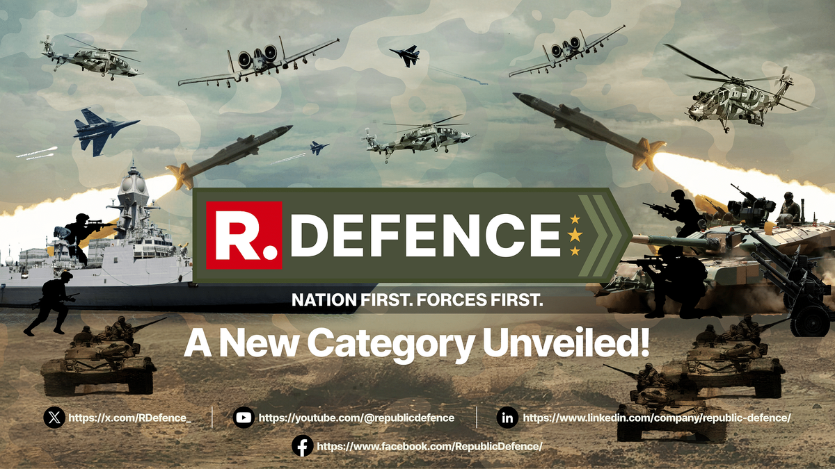 Republic Media Network launches Republic Defence - A new category line