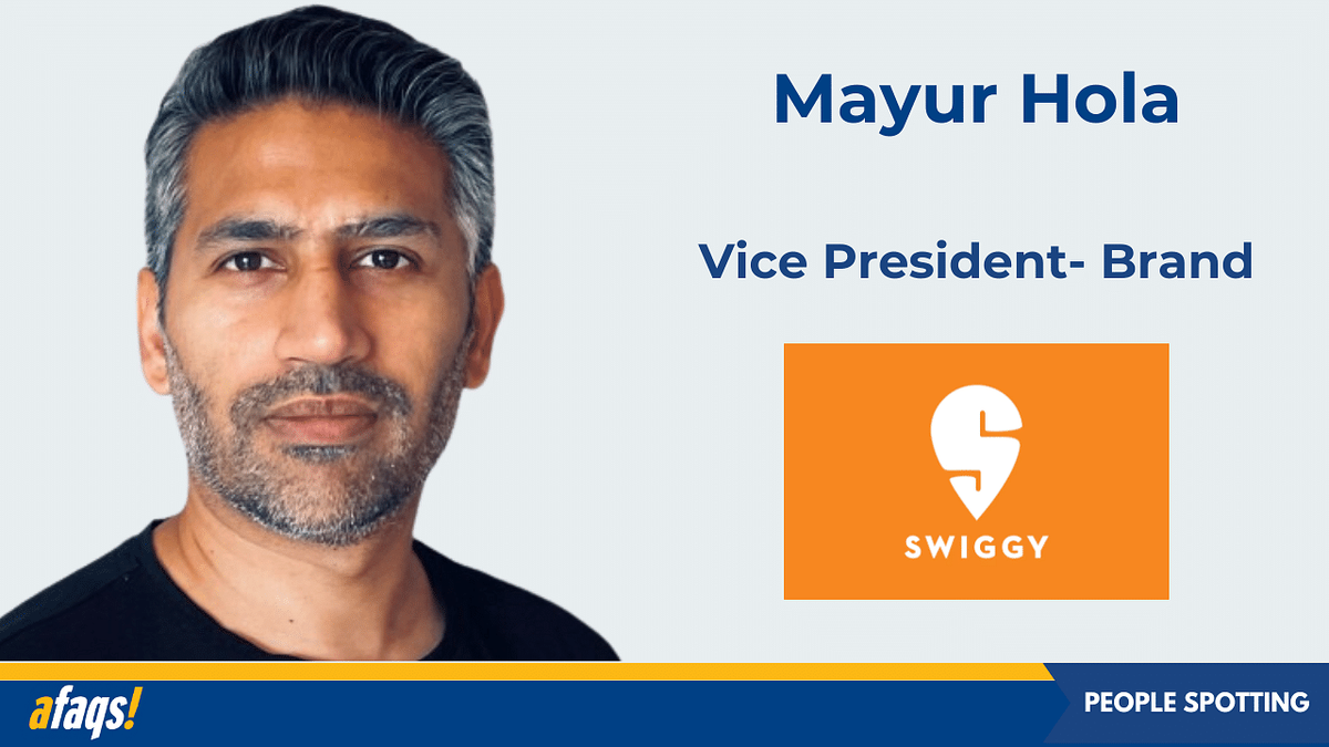 Swiggy ropes in Mayur Hola as vice president of brand