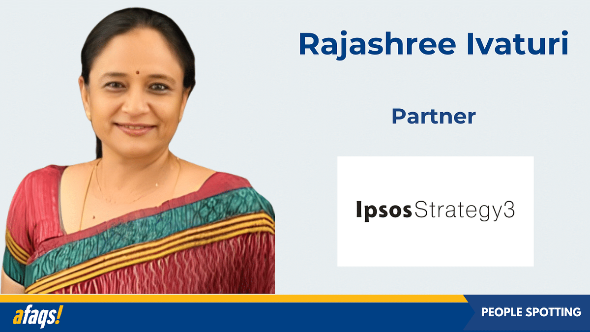 Ipsos Strategy3 hires Rajashree Ivaturi as partner