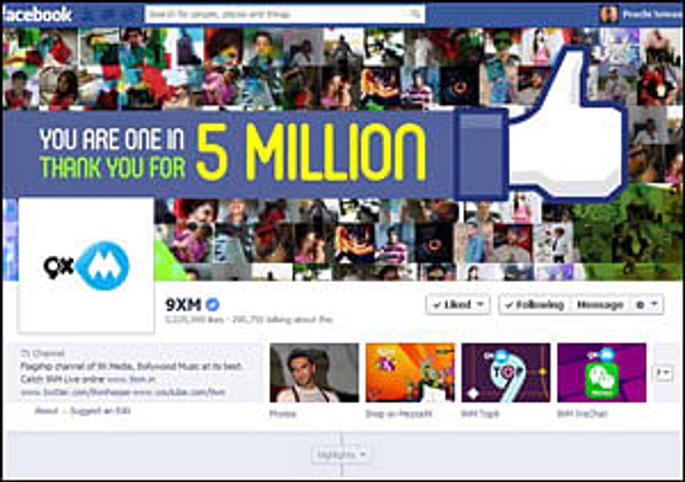 9XM crosses 5 million fans on Facebook