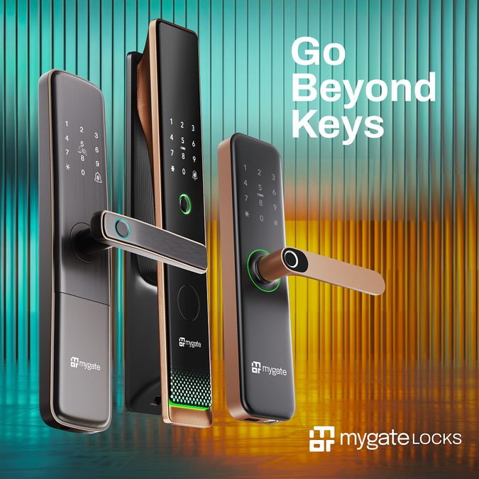 Mygate enters consumer electronics with new line of smart door locks