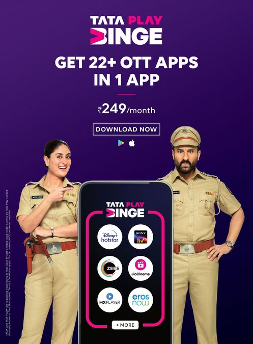 Tata Play Binge rolls out a new campaign 'Bachcha Bachcha Janta Hai' featuring Saif Ali Khan ...