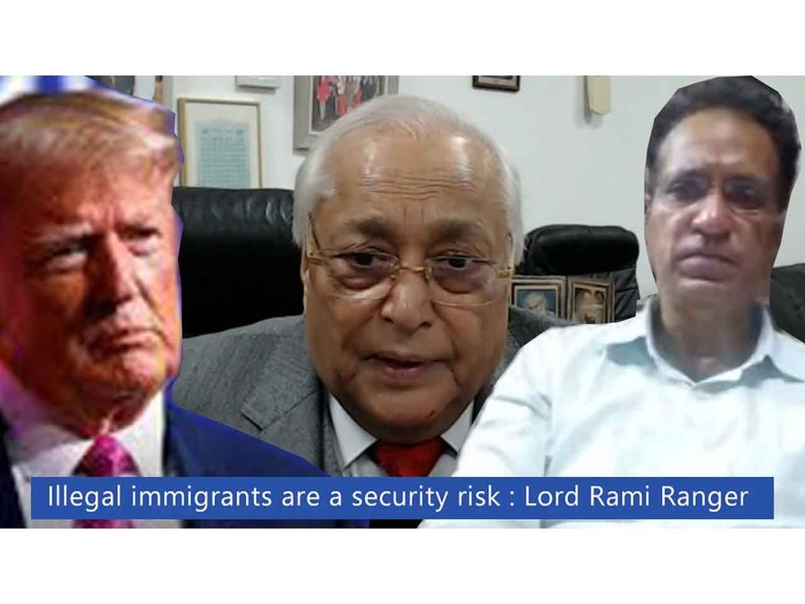 Illegal immigrants are a security risk: Lord Rami Ranger