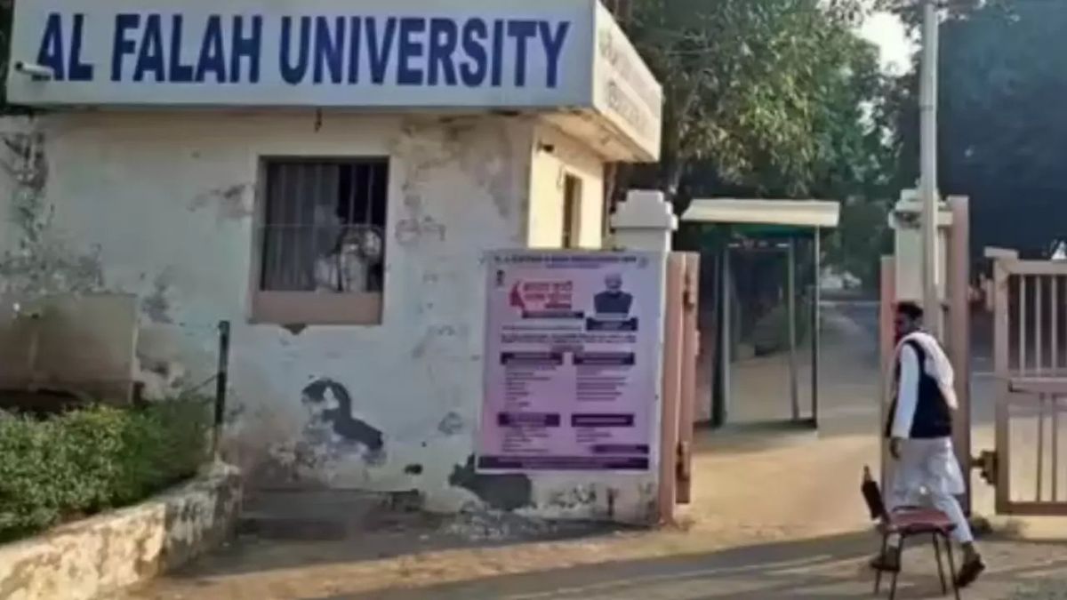 Al-Falah University Under Scanner After Red Fort Blast, Massive ...