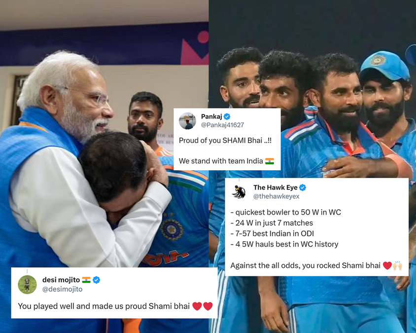 'Proud of you SHAMI Bhai' - Fans react as Mohammed Shami shares an ...