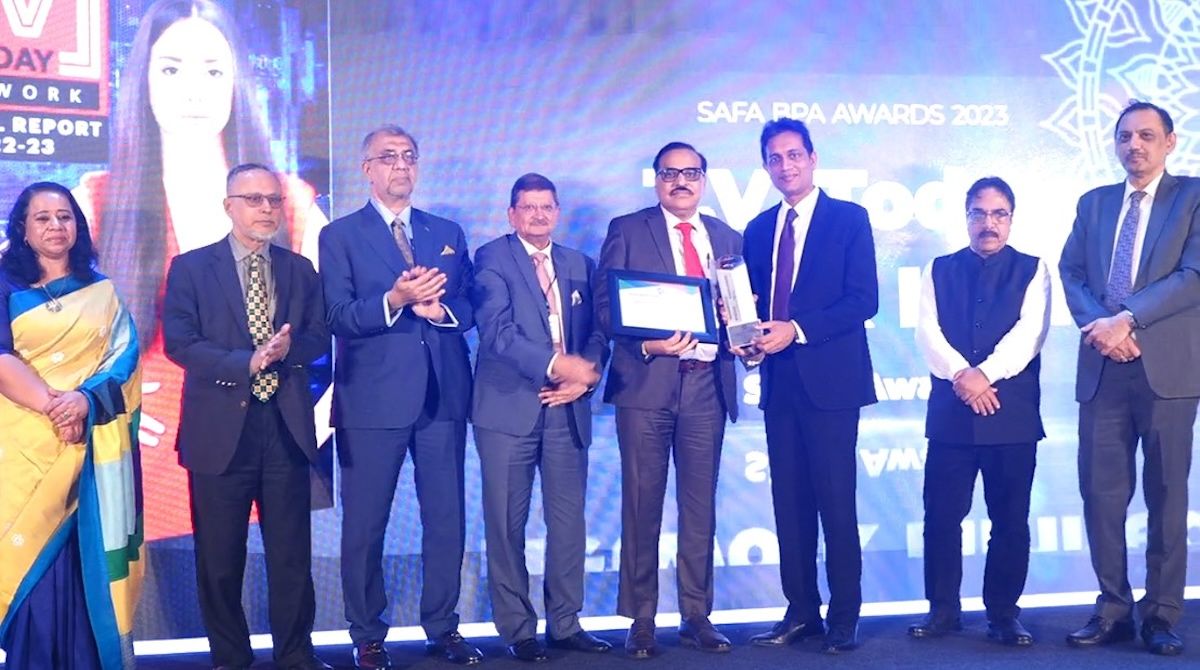 TV Today Network wins Silver for Best Annual Report at SAFA BPA Awards 2023