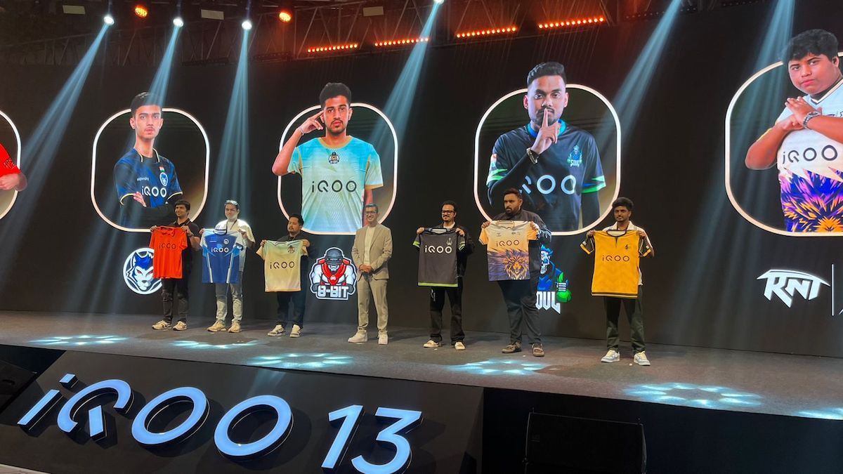 iQOO partners with 6 e-sports teams and 100+ gamers