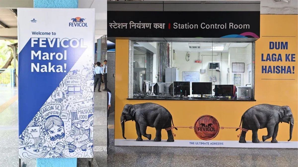 Fevicol acquires naming rights for Marol Naka Metro Station