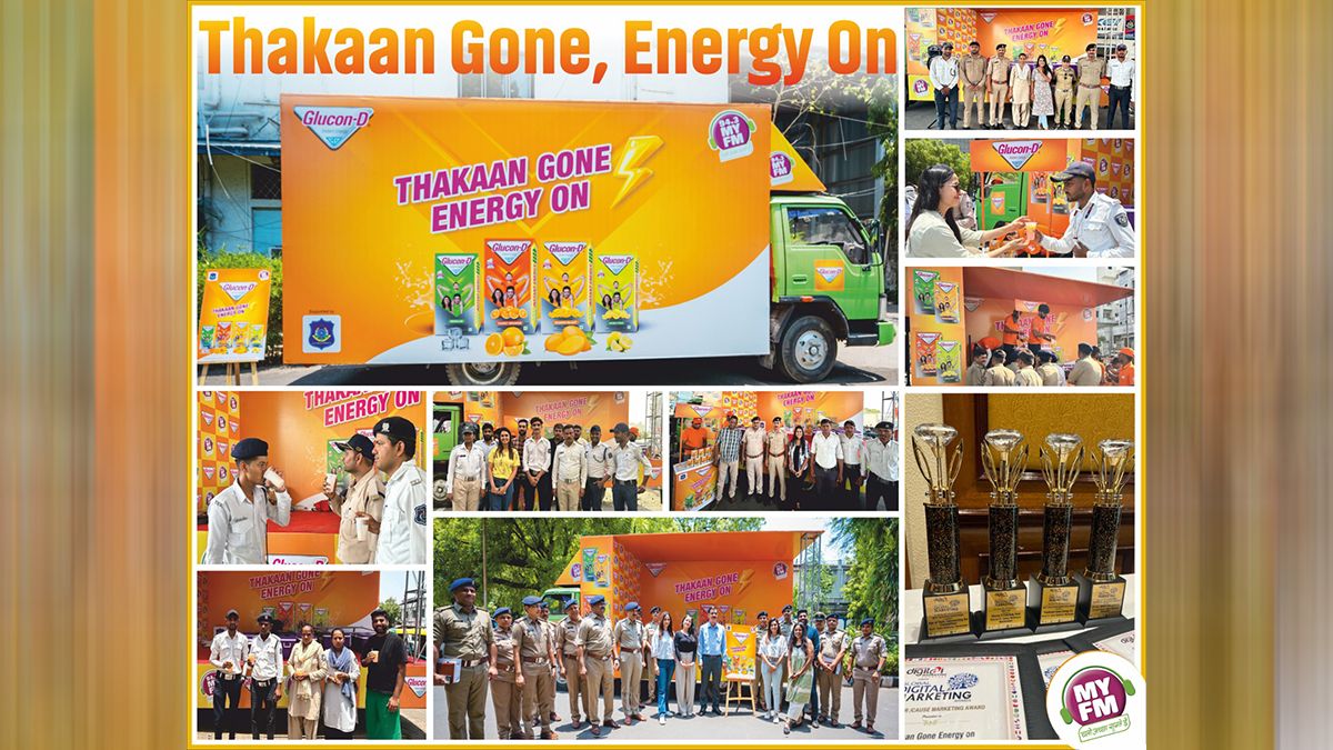 My FM and Glucon D’s brand activity “Thakaan Gone, Energy On.” hydrates ...