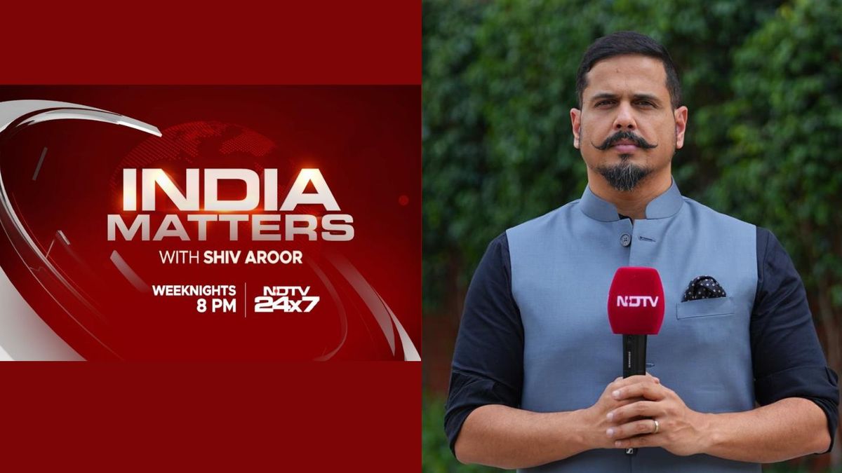 NDTV 24x7 unveils new show India Matters with Shiv Aroor