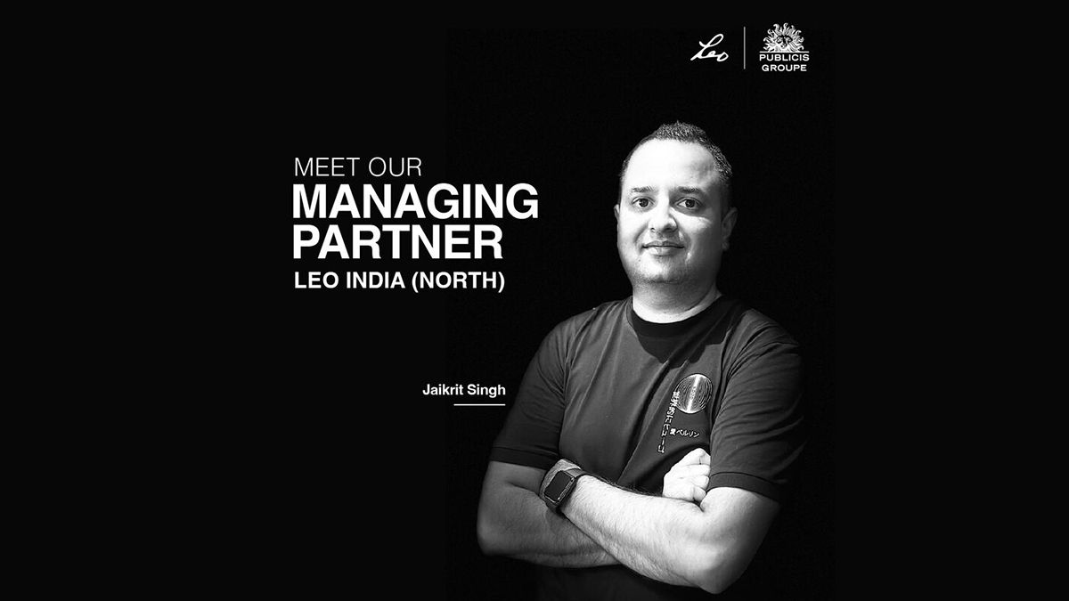 Jaikrit Singh elevated to Managing Partner at Leo India (North)