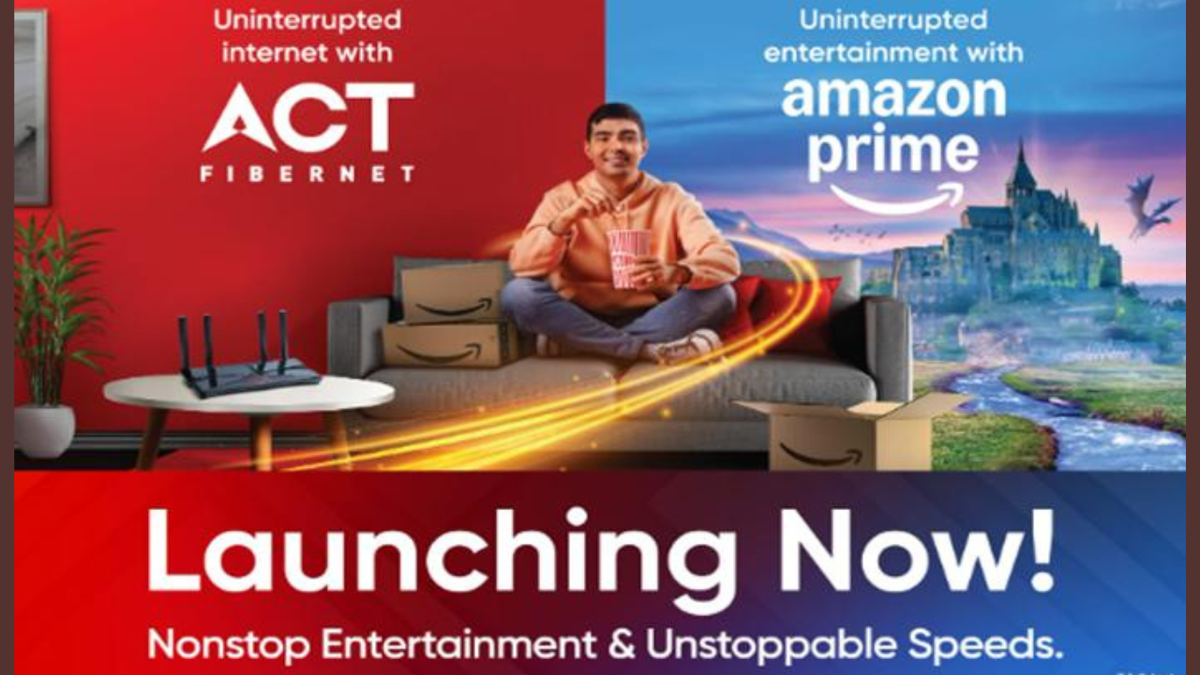 ACT Fibernet partners with Amazon Prime to offer Prime lite benefits