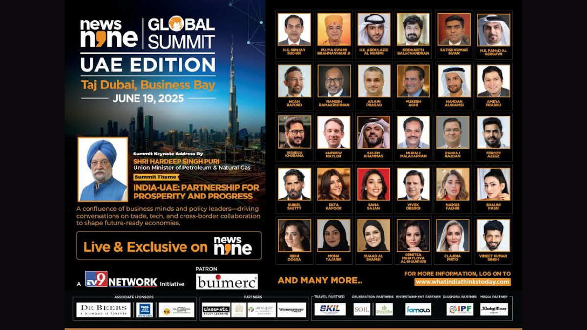 TV9 Network to host second News9 Global Summit in Dubai
