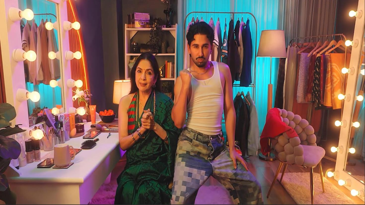 Orry and Neena Gupta discuss beauty in Foxtale’s latest ad film