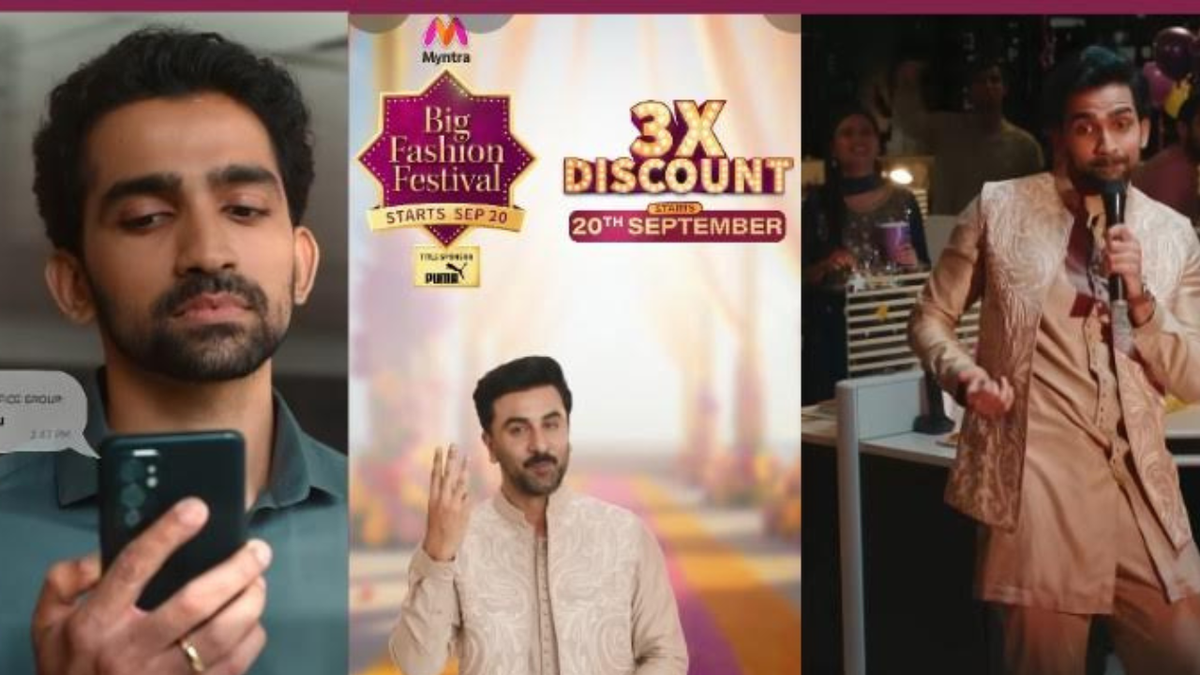 Myntra makes festive fashion fun with Ranbir Kapoor and Triptii Dimri