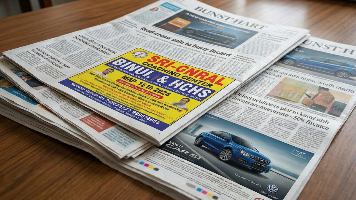 Print ad space rises 3% in Jan-Sep 2025, driven by education and auto sectors: TAM AdEx