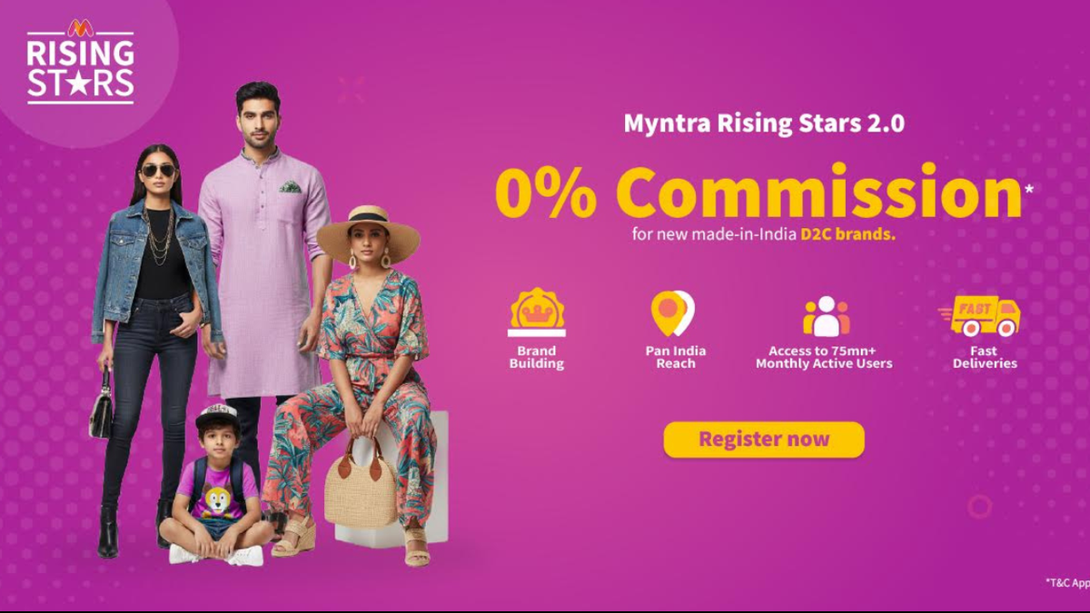 Myntra rolls out zero-commission model for new Indian D2C brands