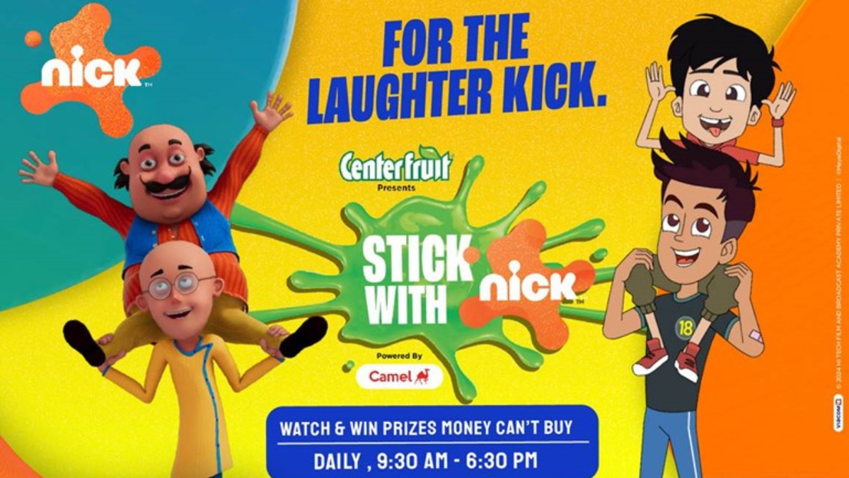 Nick India launches kid-friendly ‘Stick with Nick’ campaign