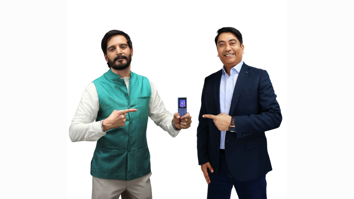 Human Mobile Devices onboard Jimmy Shergill for HMD 105, HMD 110