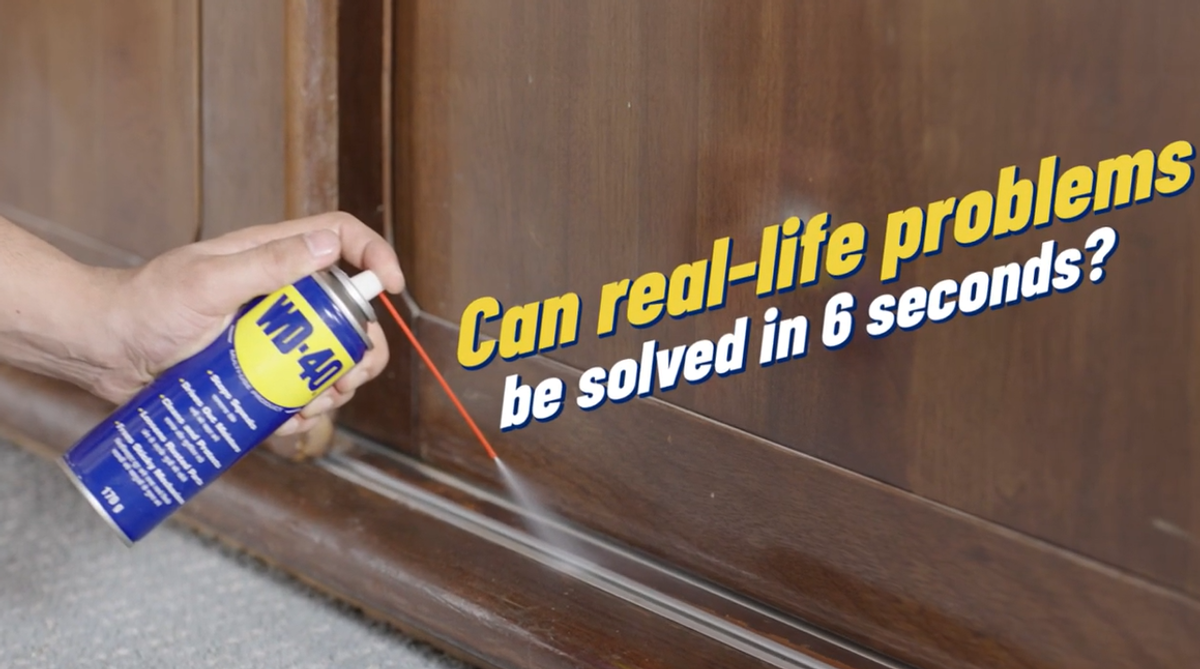 WD-40 showcases solutions to common household problems in 6 seconds