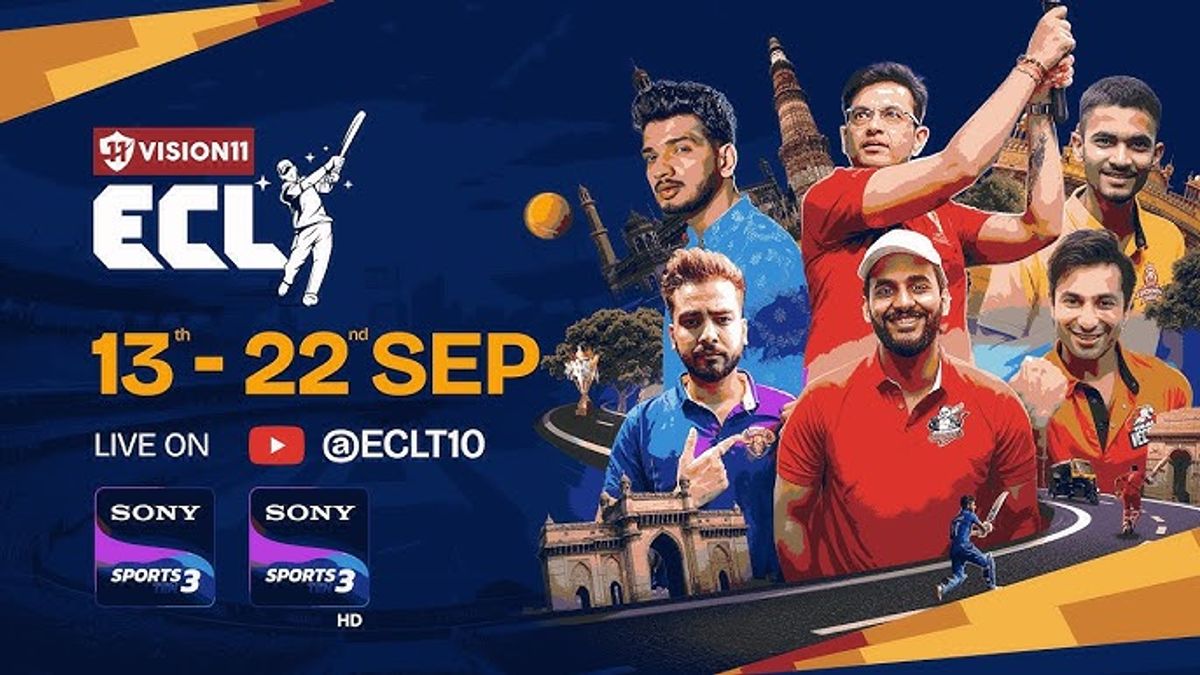 Entertainers Cricket League (ECL) to be broadcast live on Sony Sports ...