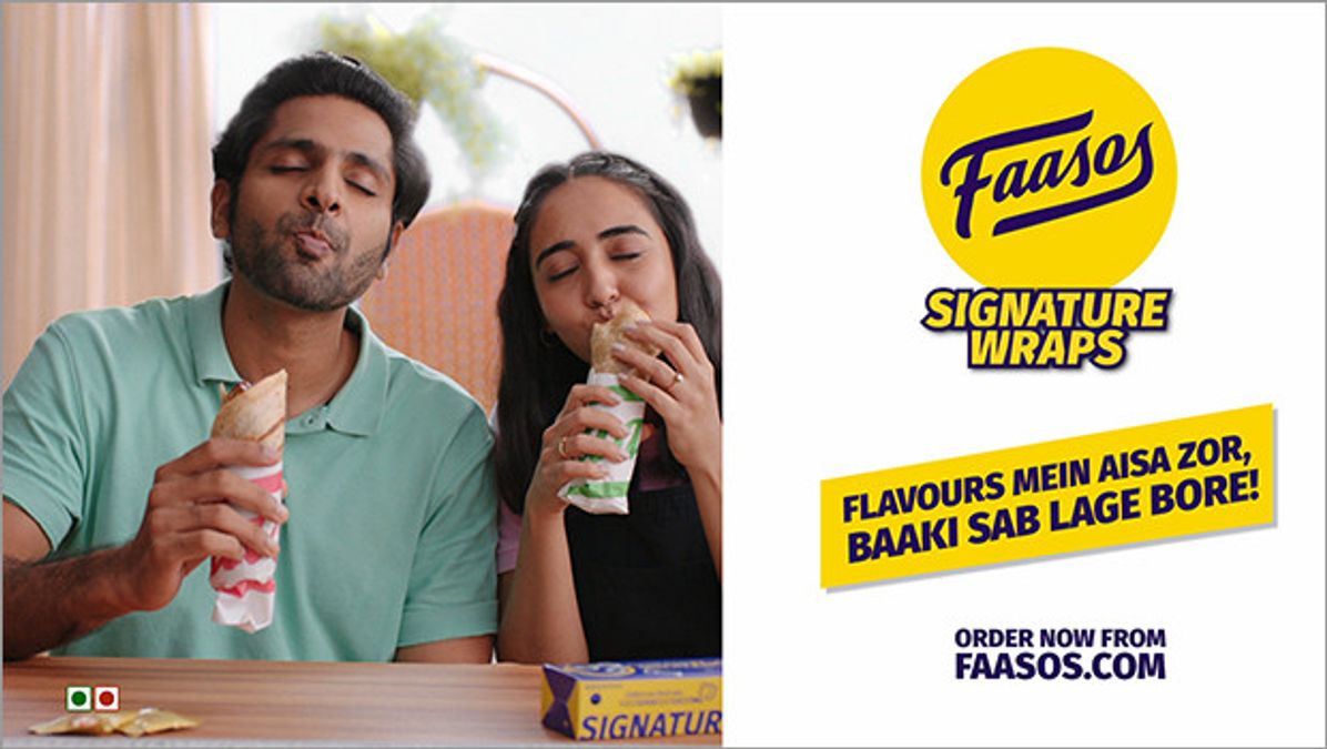 Wunderman Thompson South Asia crafts #BoreNoMore campaign for Faasos