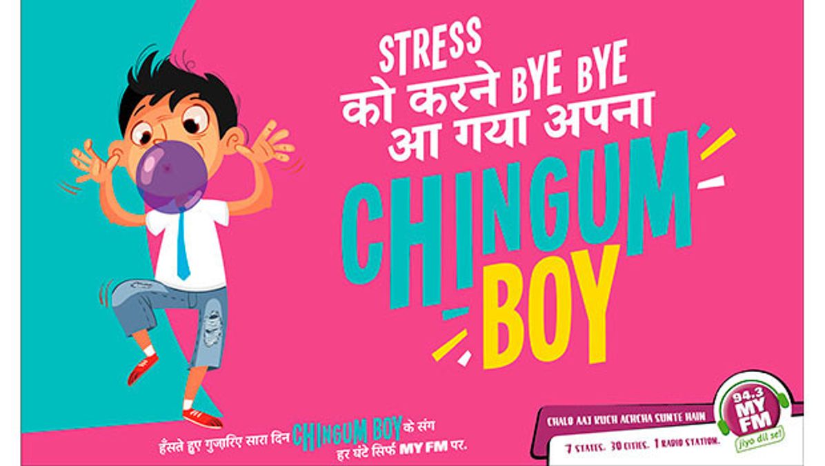 My FM relaunches its comic character Chingum Boy
