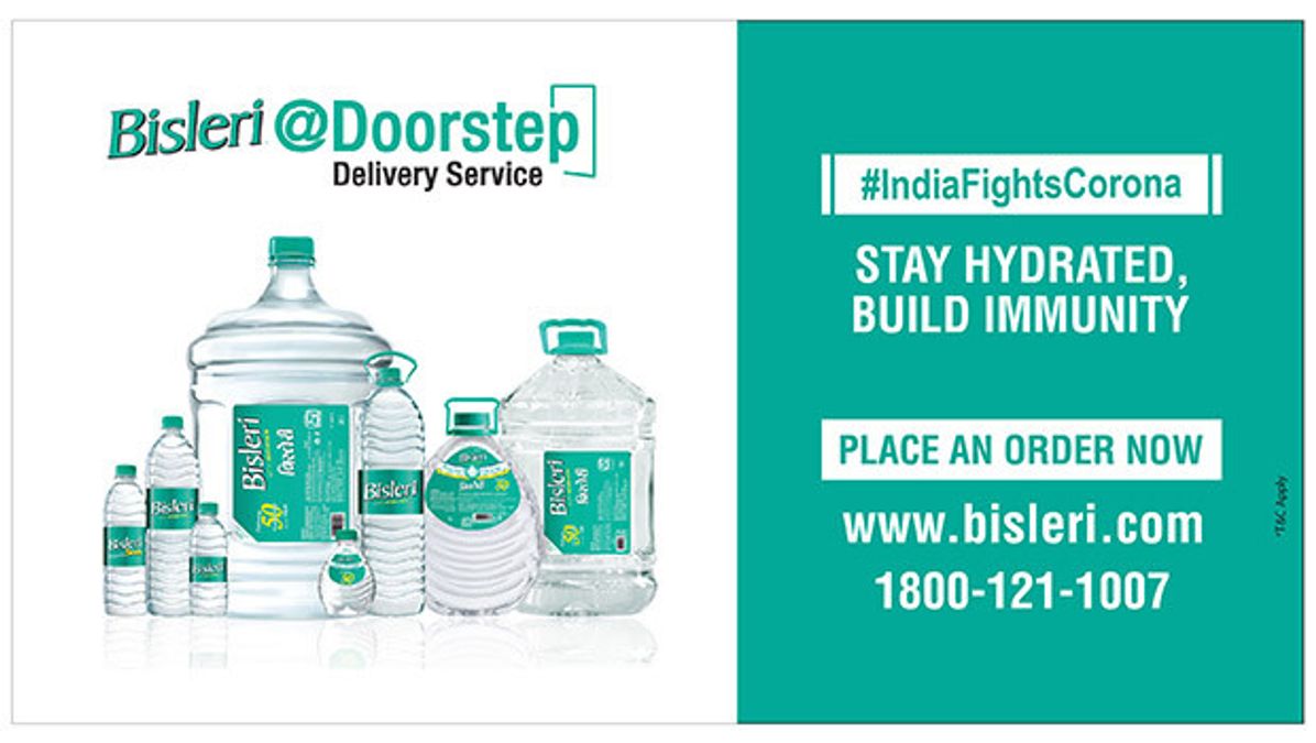 #FightingCoronavirus: Bisleri introduces direct home delivery with ...