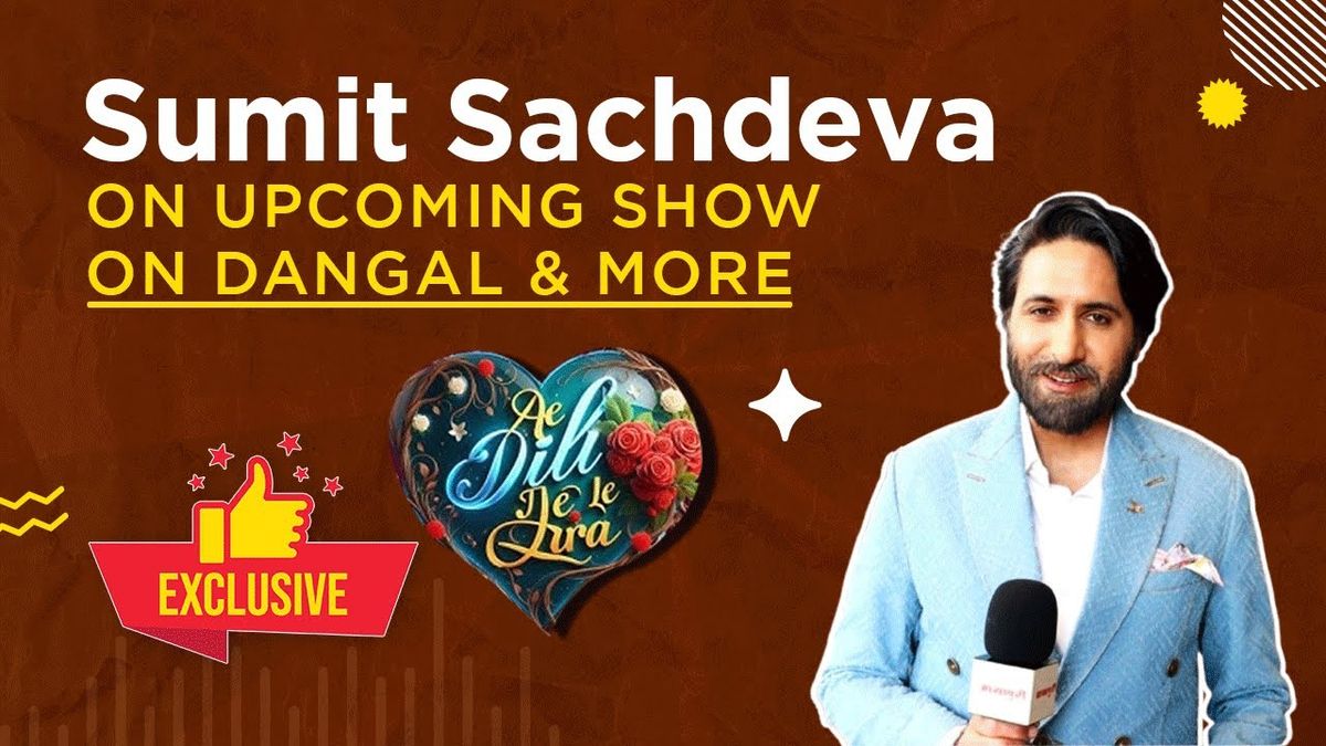 Sumeet Sachdev Interview: Discusses His New Show 'Ae Dil Jee Le Zara'
