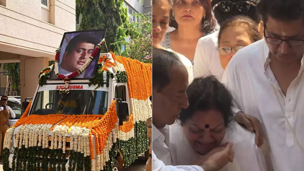 Manoj Kumar’s Last Rites: A Farewell with State Honors & Bollywood ...