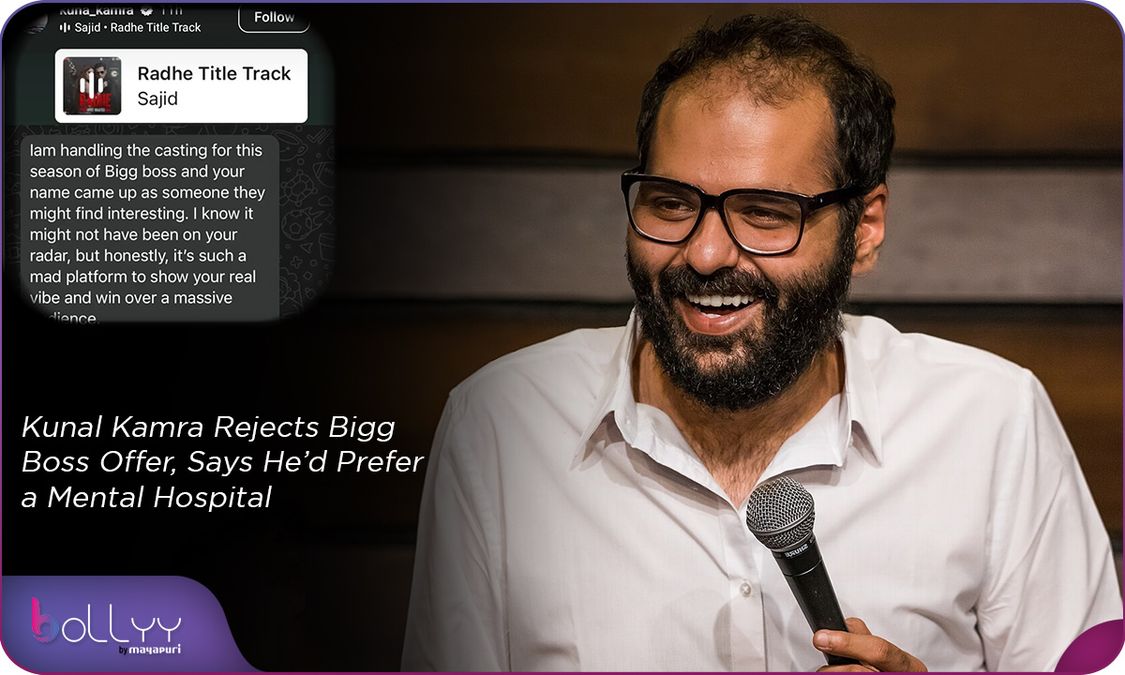 Kunal Kamra Rejects Bigg Boss Offer, Says He’d Prefer a Mental Hospital