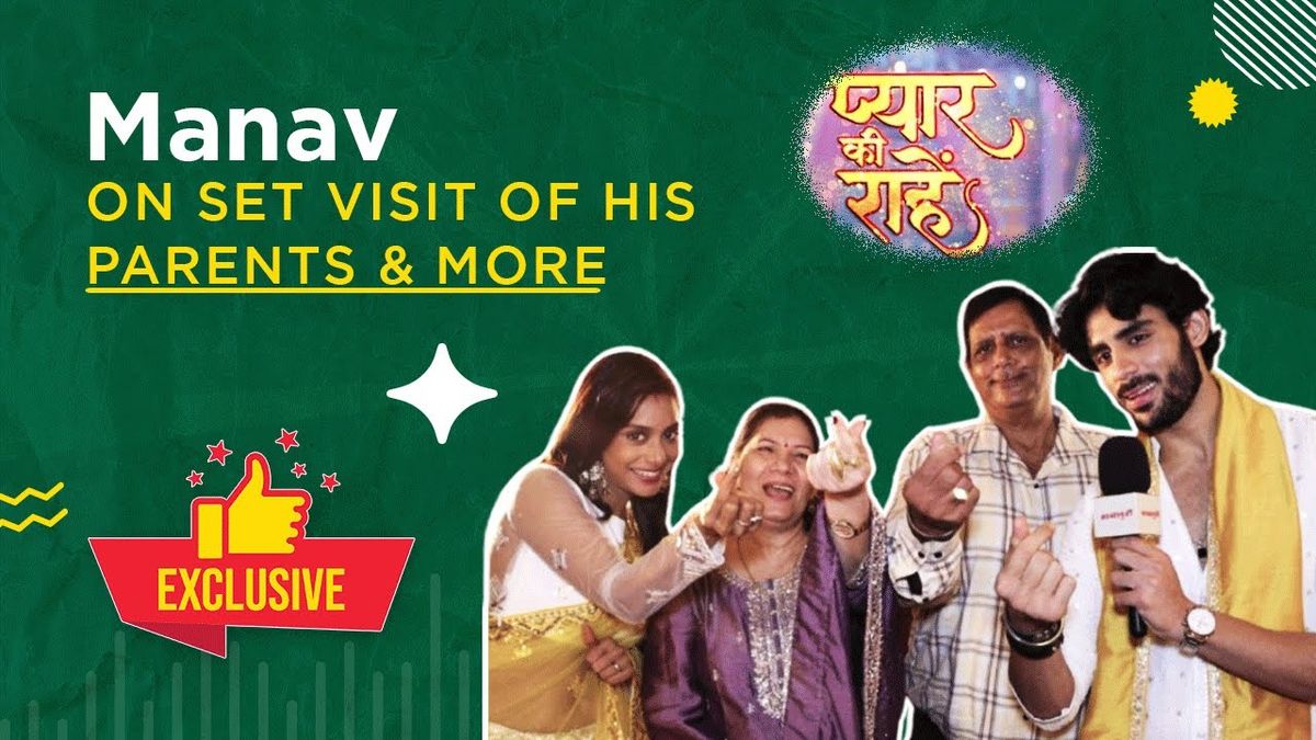 Special Guests Visit Manav Dua on the Set of ‘Pyaar Ki Raahein’