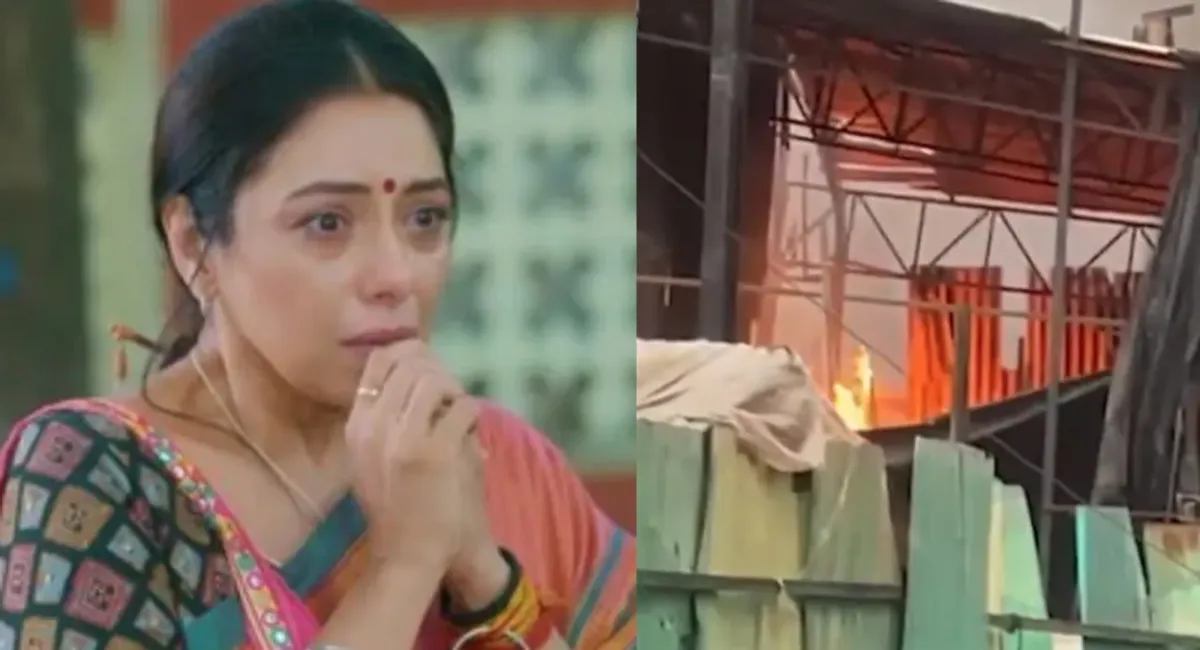 Anupama Set Catches Massive Fire, Crew Escapes Safely but Crores Worth Damage Reported
