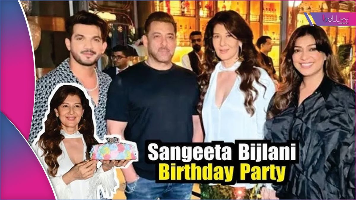 Salman Khan Steals Show at Sangeeta Bijlani’s 65th Birthday Bash in Style