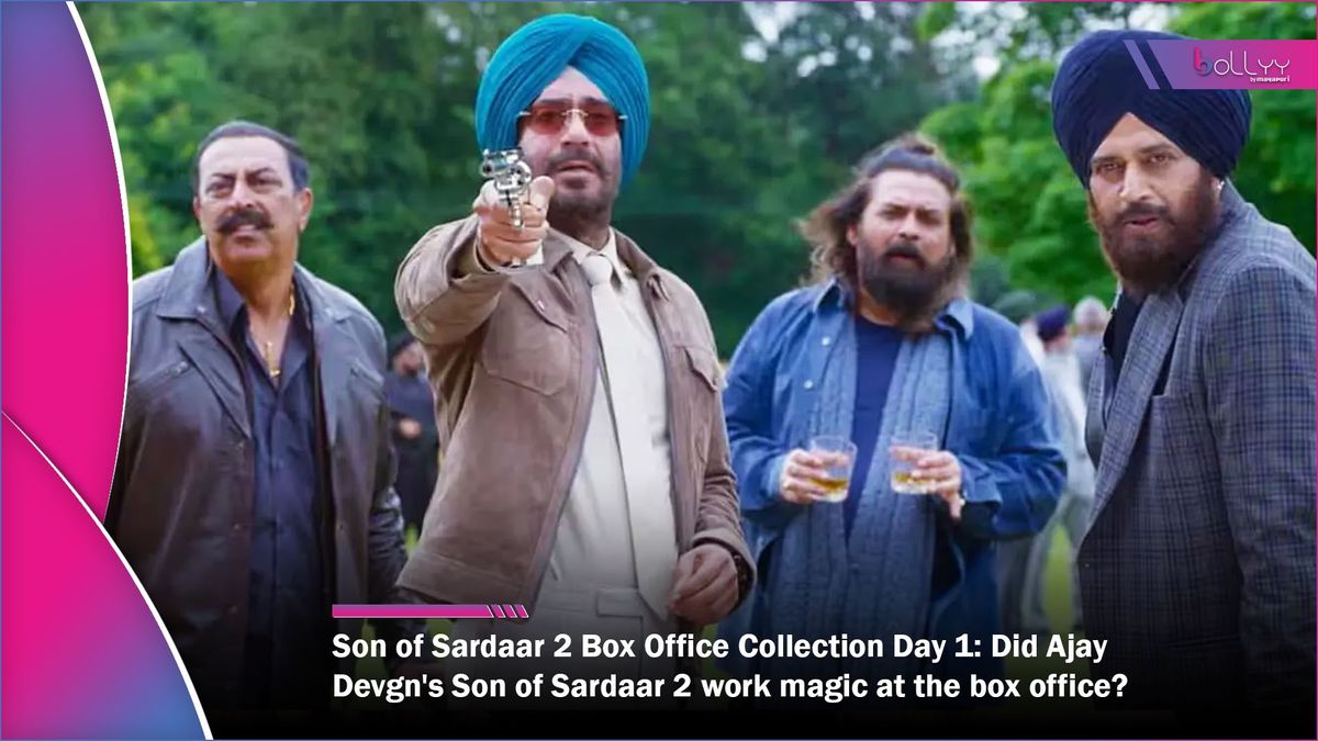 Son of Sardaar 2 Box Office Collection Day 1: Did Ajay Devgn's Son of ...