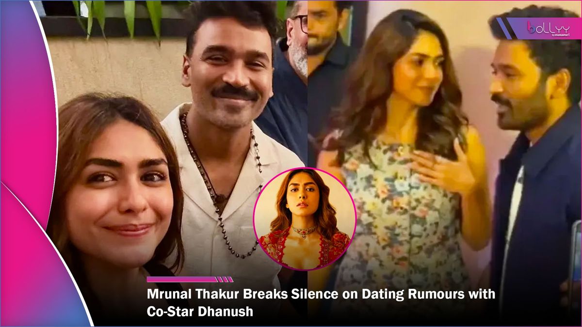 Mrunal Thakur Breaks Silence on Dating Rumours with Co-Star Dhanush