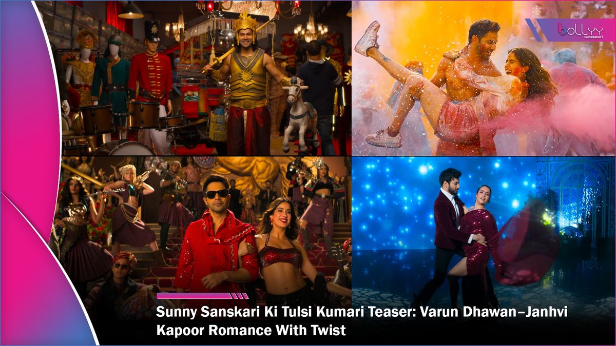 Sunny Sanskari Ki Tulsi Kumari Teaser: Varun Dhawan–Janhvi Kapoor Romance With Twist