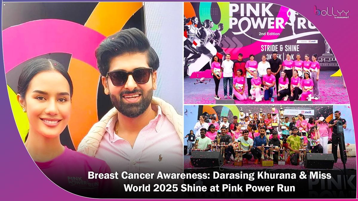 Breast Cancer Awareness: Darasing Khurana & Miss World 2025 Shine at ...