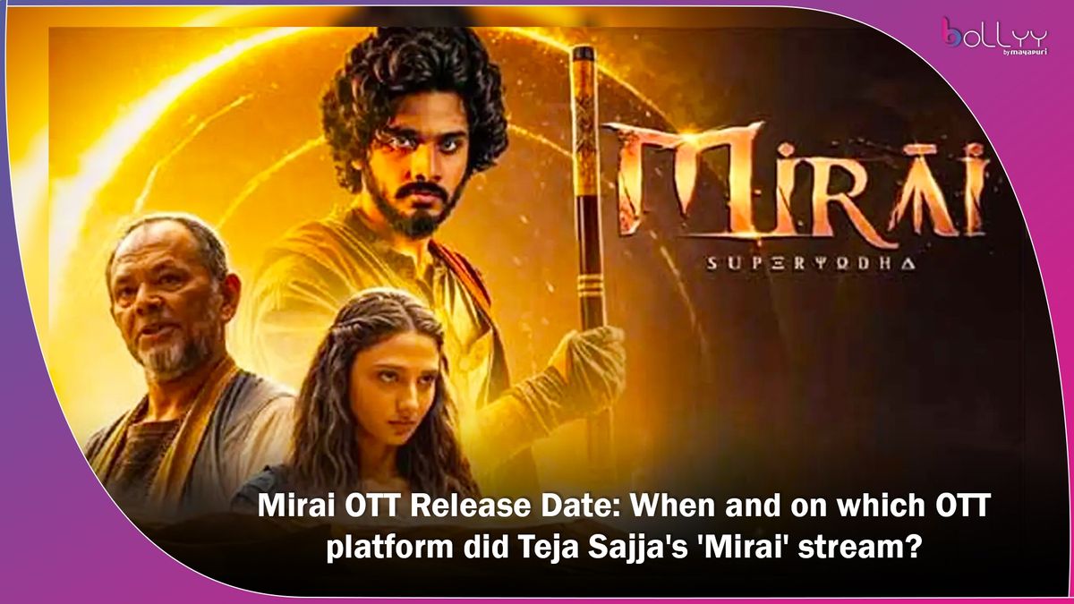 Mirai OTT Release Date: When and on which OTT platform did Teja Sajja's 'Mirai' stream?