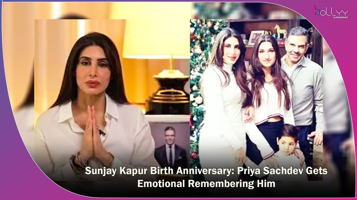 Sunjay Kapur Birth Anniversary: Priya Sachdev Gets Emotional Remembering Him