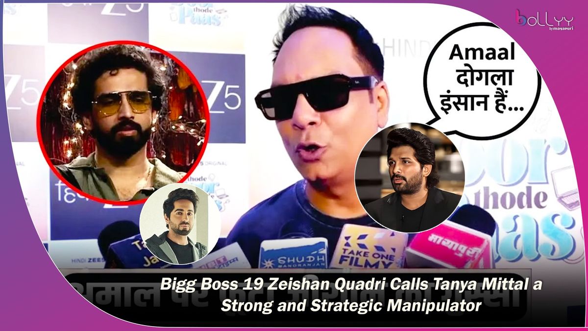 Bigg Boss 19 Zeishan Quadri Calls Tanya Mittal a Strong and Strategic ...