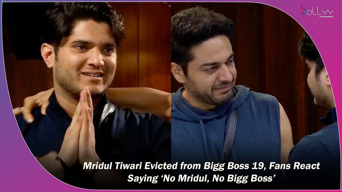 Mridul Tiwari Evicted from Bigg Boss 19, Fans React Saying ‘No Mridul ...