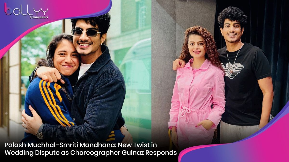 Palash Muchhal–Smriti Mandhana: New Twist in Wedding Dispute as Choreographer Gulnaz Responds