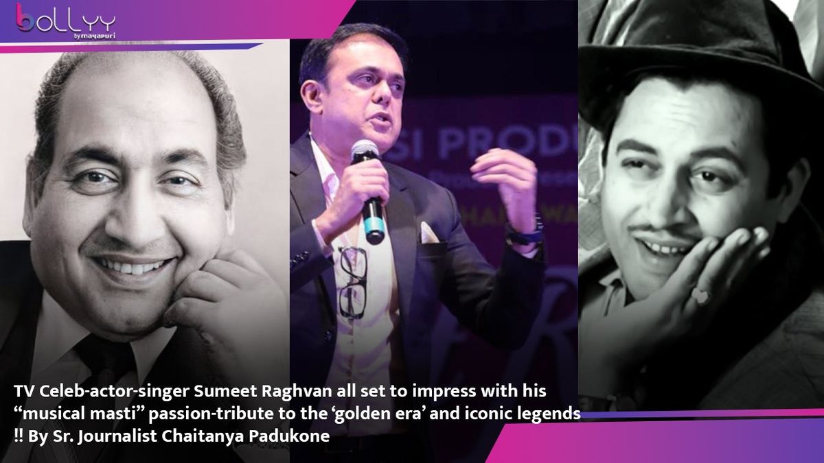 TV Celeb-actor-singer Sumeet Raghvan all set to impress with his “musical masti” passion-tribute ...