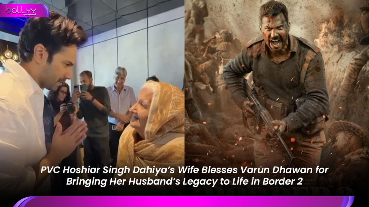 PVC Hoshiar Singh Dahiya’s Wife Blesses Varun Dhawan for Bringing Her Husband’s Legacy to Life ...